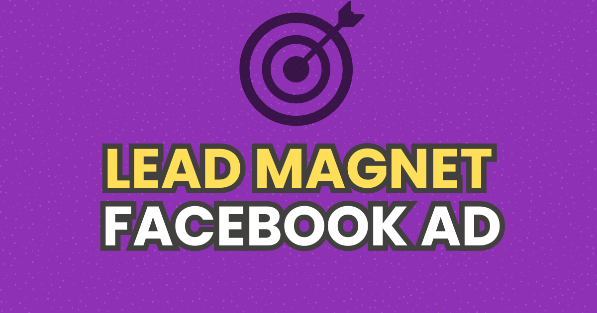 Lead Magnet Facebook Ad Template | Content Copilot